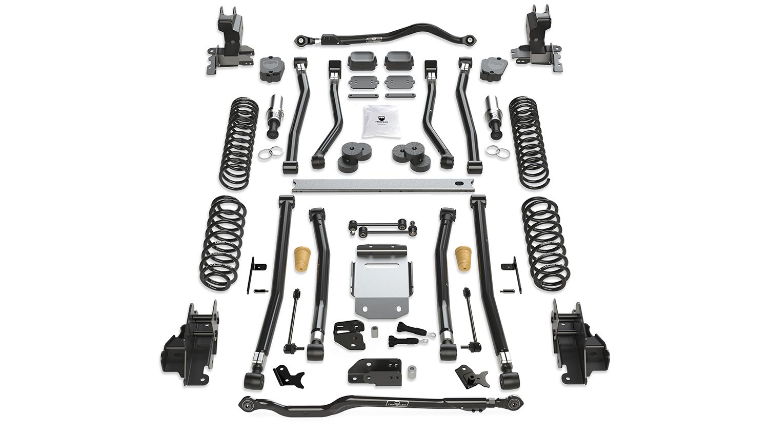 JL 4dr: 4.5" Alpine RT4 Long Arm Suspension System ? No Shocks ...