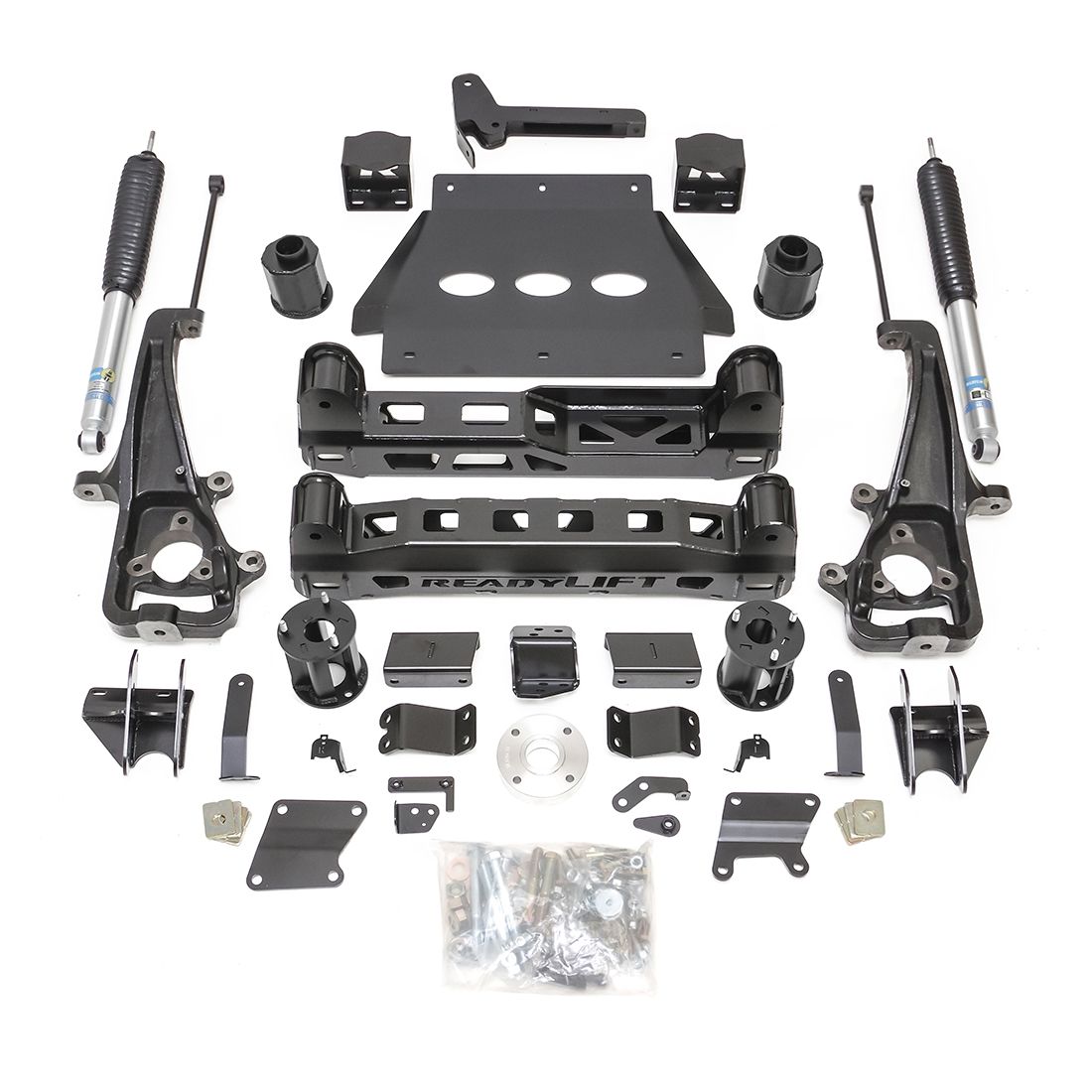 6" Lift Kit - Ram 1500 With Factory Air Suspension & 22" Wheels With B ...