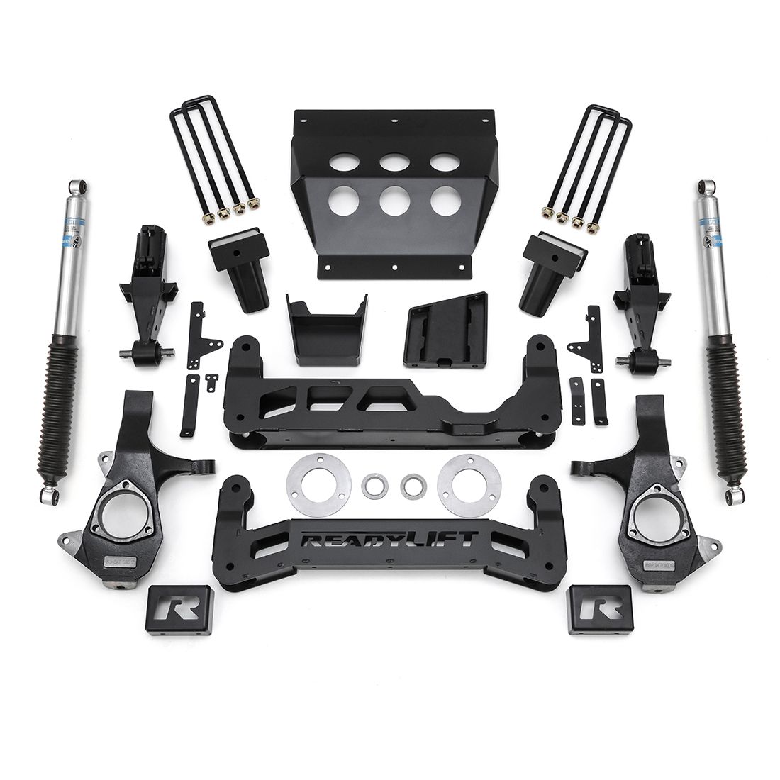 7" Lift Kit - GM Silverado / Sierra 1500 - 2014-2018 W/ Aluminum Suspe ...