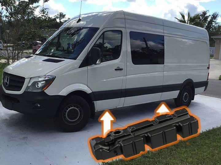 Titan Fuel Tanks | 2007-2018 Mercedes & Dodge Sprinter Vans 46 Gallon ...