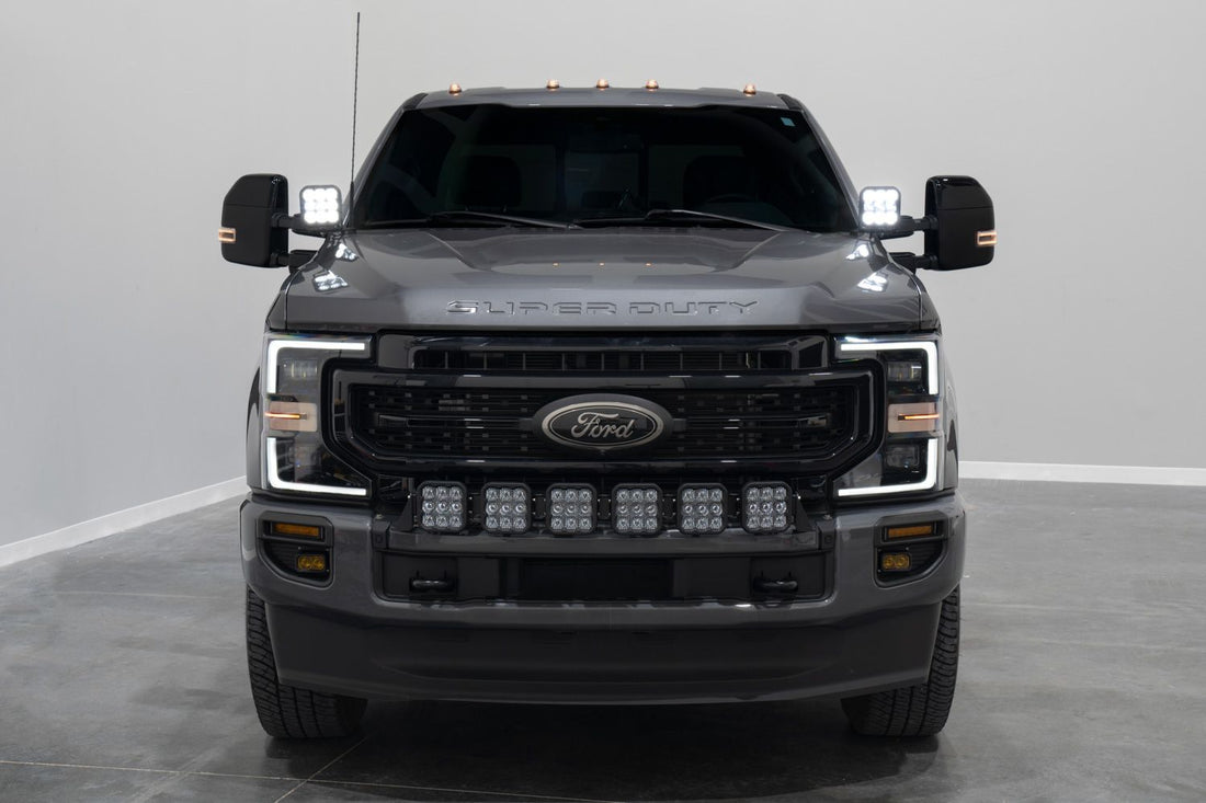 Diode Dynamics LED Ditch Light Kit: 2017-2022 Ford F250/F350 Super Dut ...